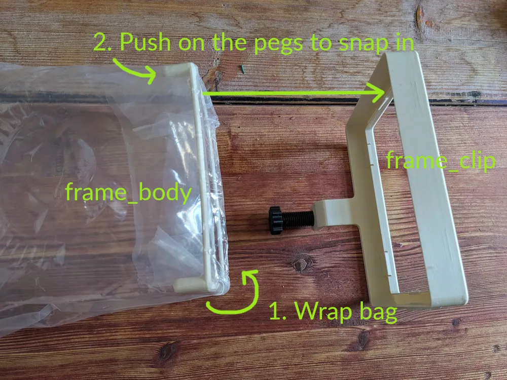 Purge Dinosaur Bin - Reusing Filament Packaging by terrafox - MakerWorld