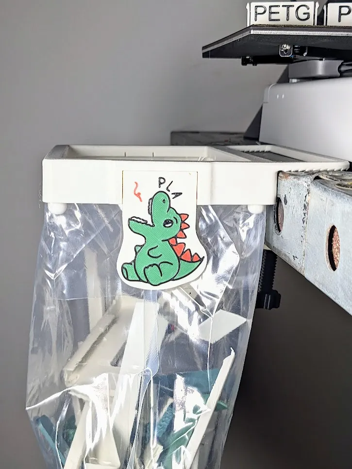 Purge Dinosaur Bin - Reusing Filament Packaging by terrafox - MakerWorld