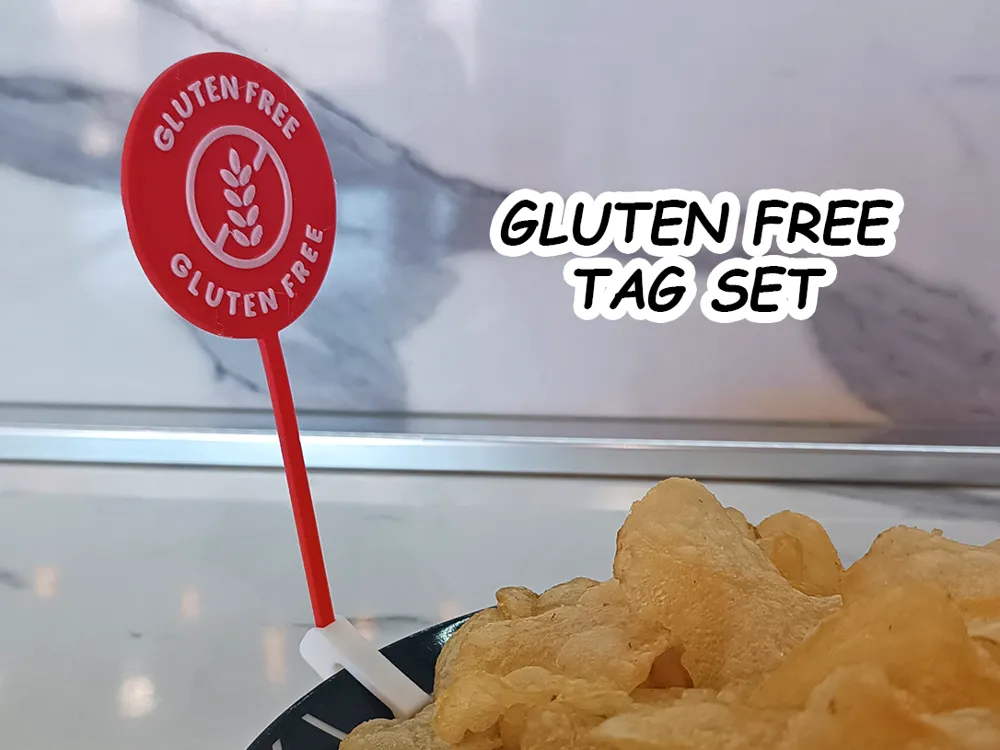 Gluten Free Tag Set (6 pcs) by Valeria Momo - MakerWorld