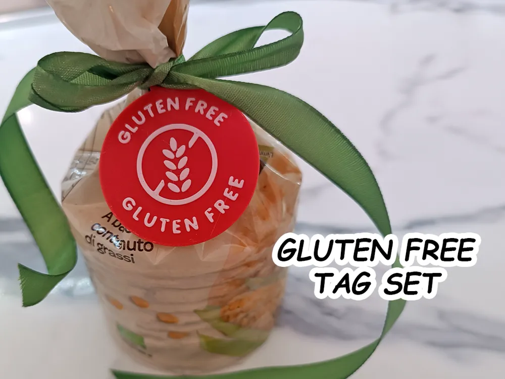 Gluten Free Tag Set (6 pcs) by Valeria Momo - MakerWorld