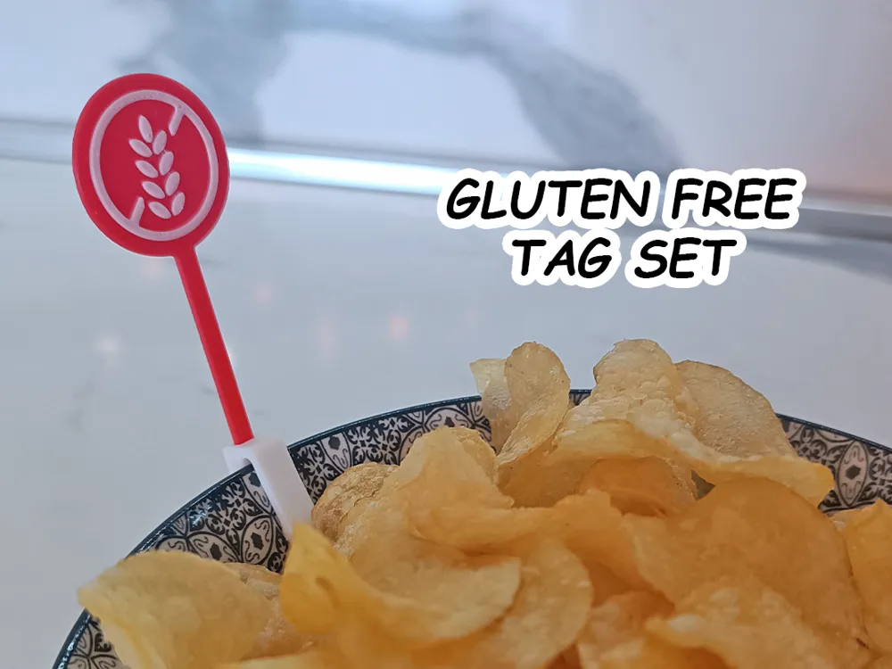 Gluten Free Tag Set (6 pcs) by Valeria Momo - MakerWorld