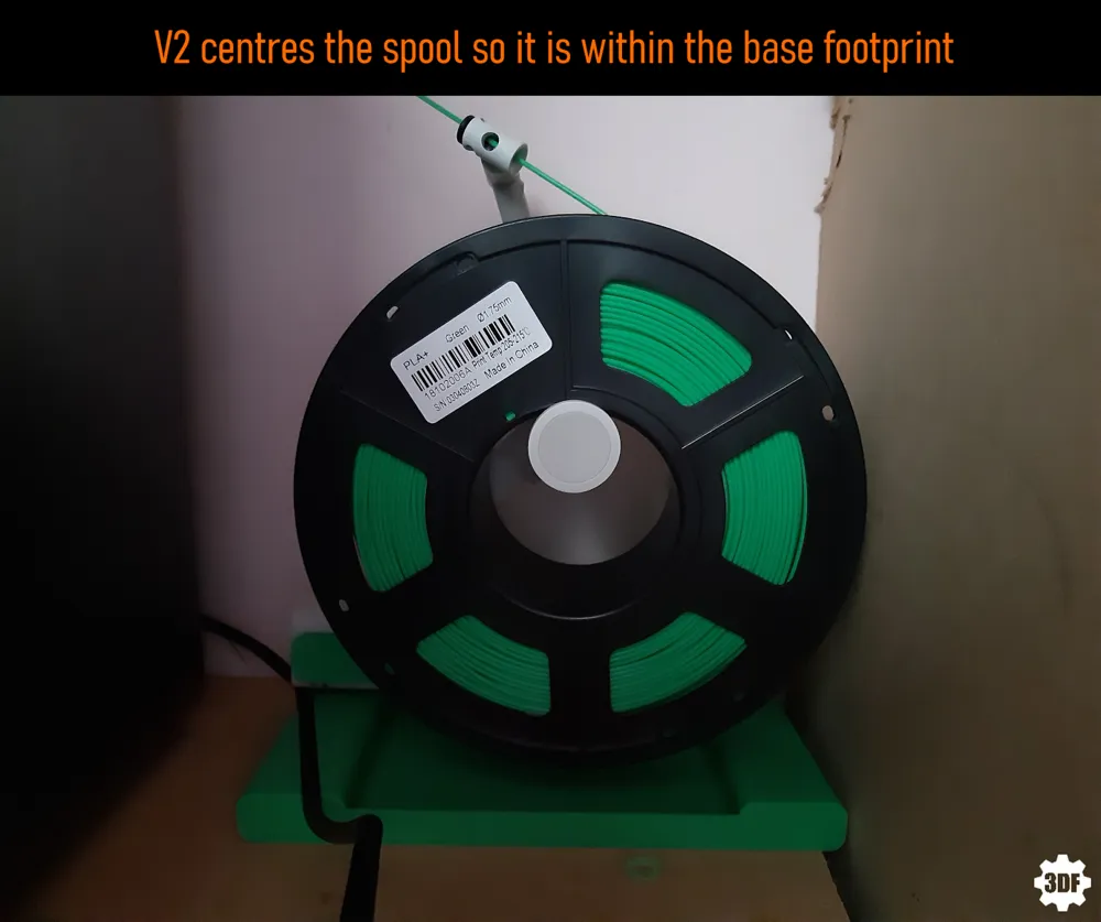 The Bambu Lab External Spool Holder Stand. by 3DFreemanMakerWorld ...