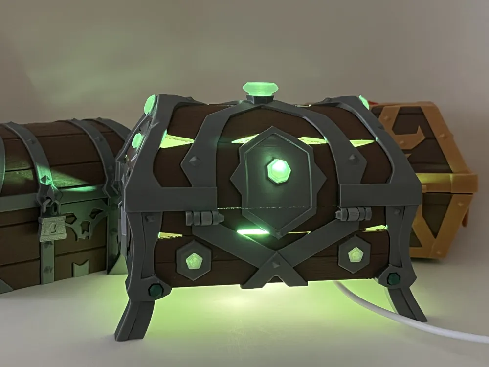 Chest of Legends - Free 3D Print Model - MakerWorld