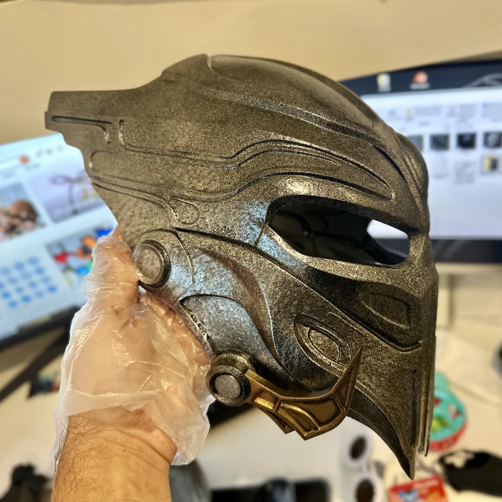 Predator Badlands movie KWEI mask / helmet - Free 3D Print Model ...
