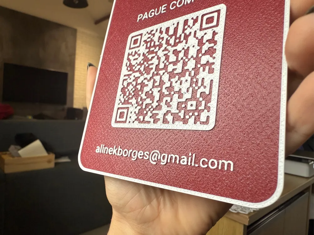 Gerador de QR Code PIX por Aline Borges MakerWorld: Baixe modelos 3D ...