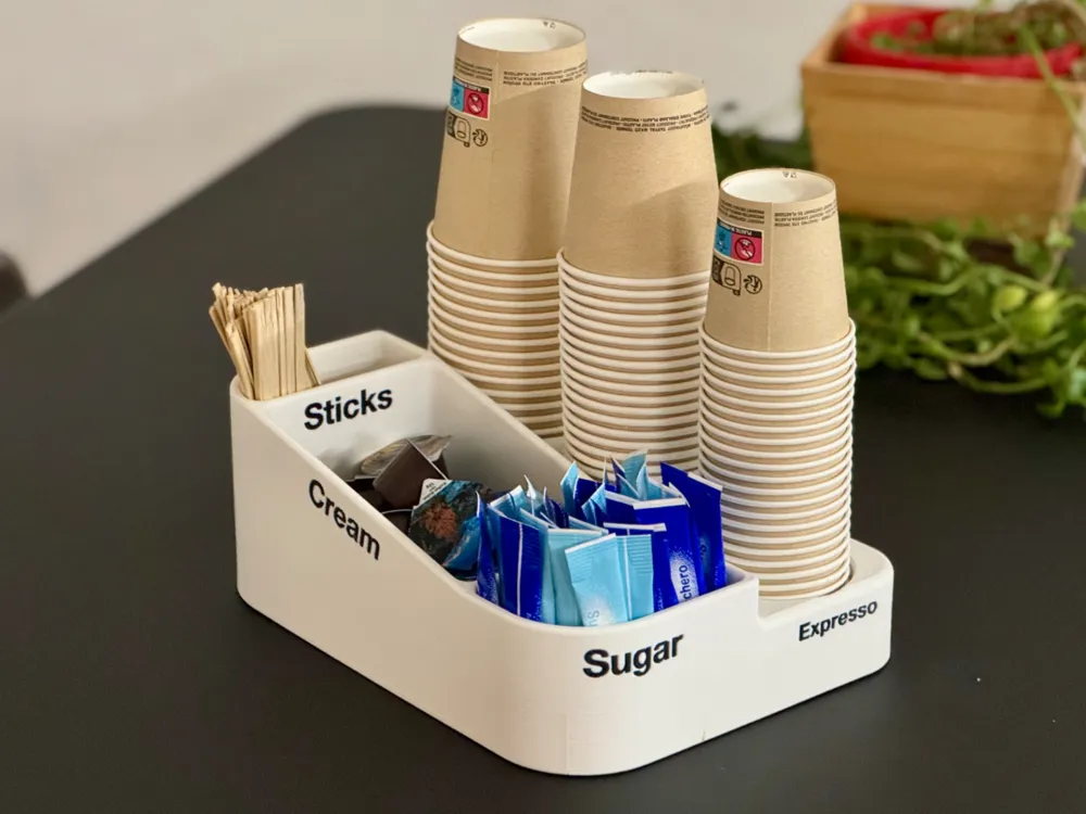 Coffee bar - Free 3D Print Model - MakerWorld