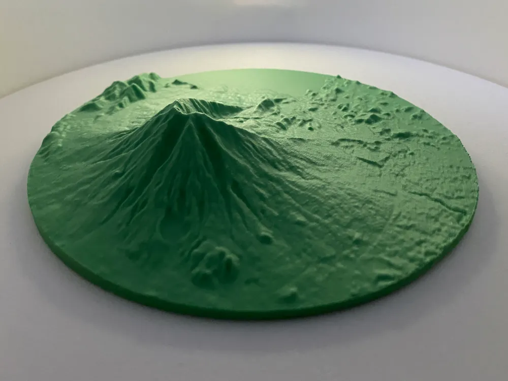 Mount Iriga (Asog) by Map It 3D - MakerWorld
