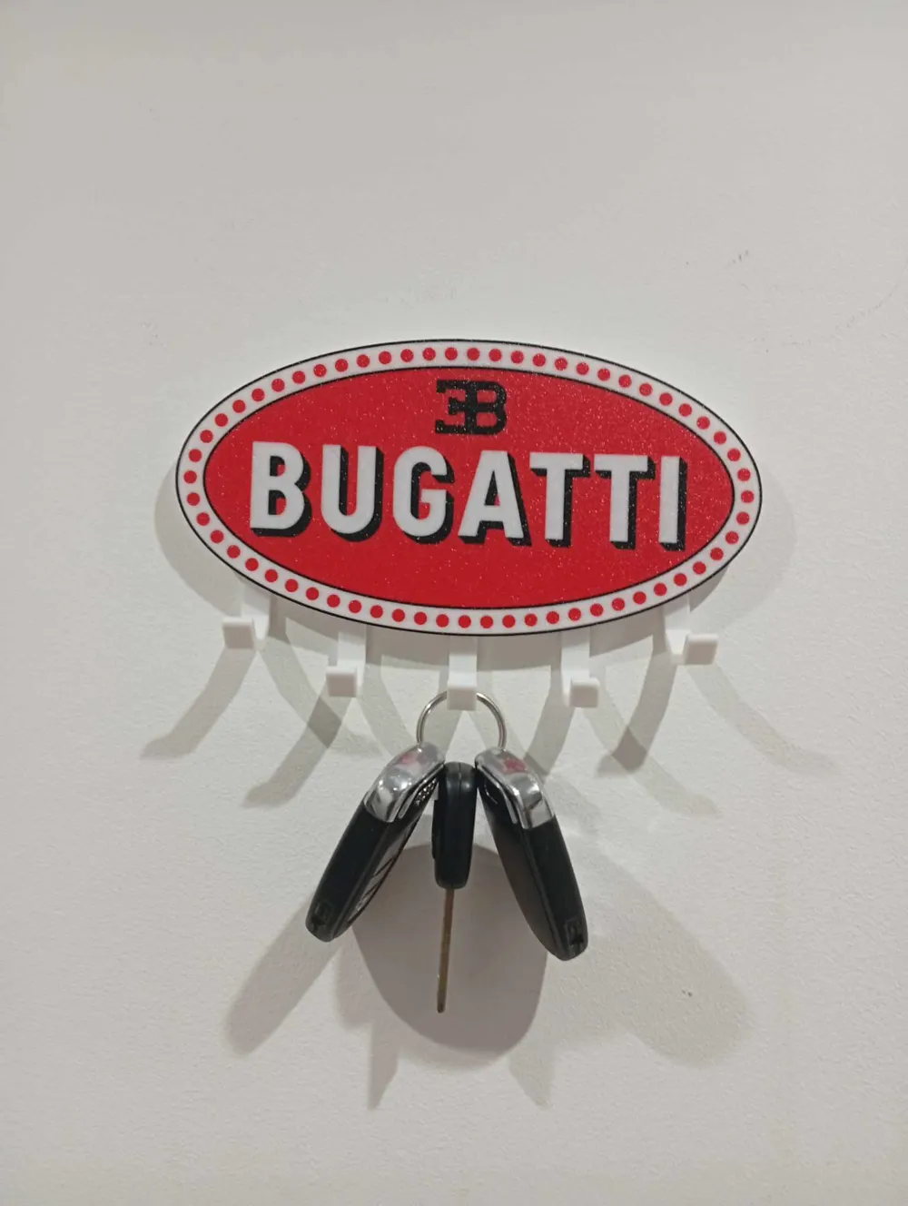 Bugatti wall key holder by dj_fun_star MakerWorld: Download Free 3D Models