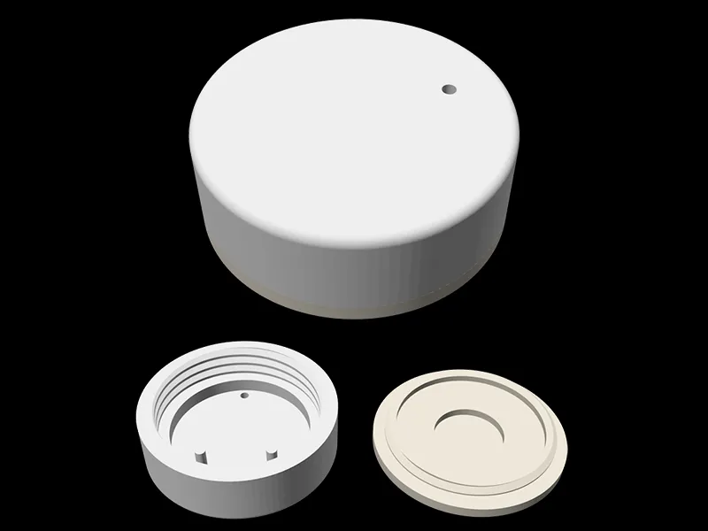 CH592F+SHT40 Temperature and Humidity Sensor Enclosure (Compatible with ...