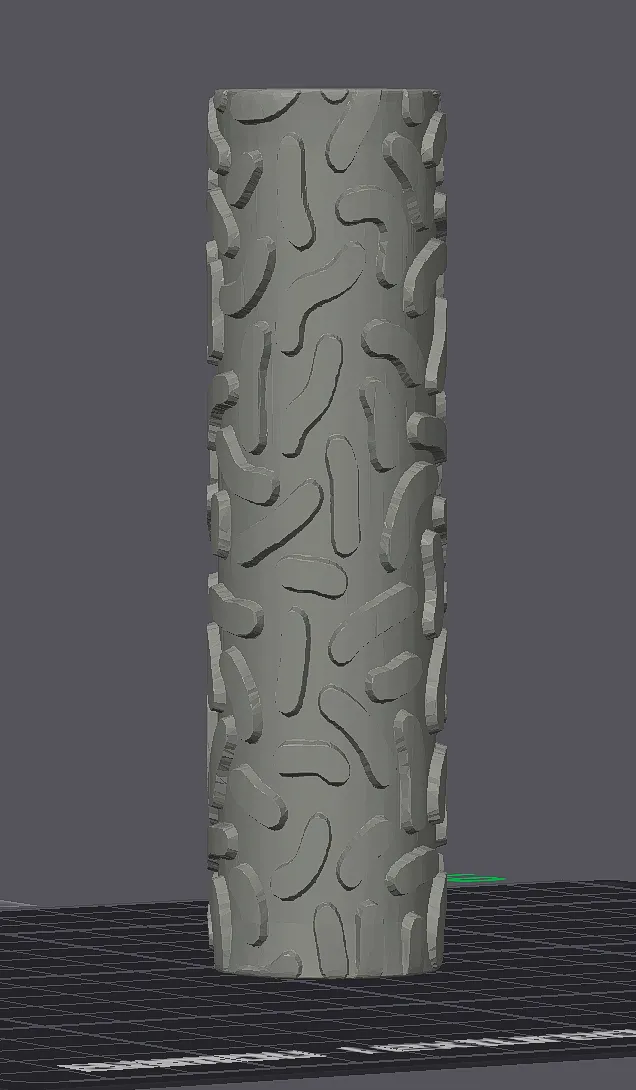 Texture Roller V27 - Free 3D Print Model - MakerWorld