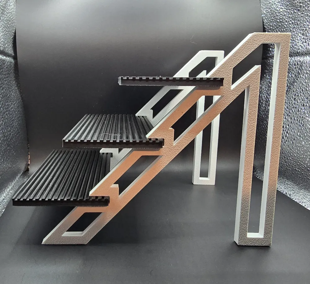 7in Modern Lightweight Display Shelves by PrintCraft - MakerWorld