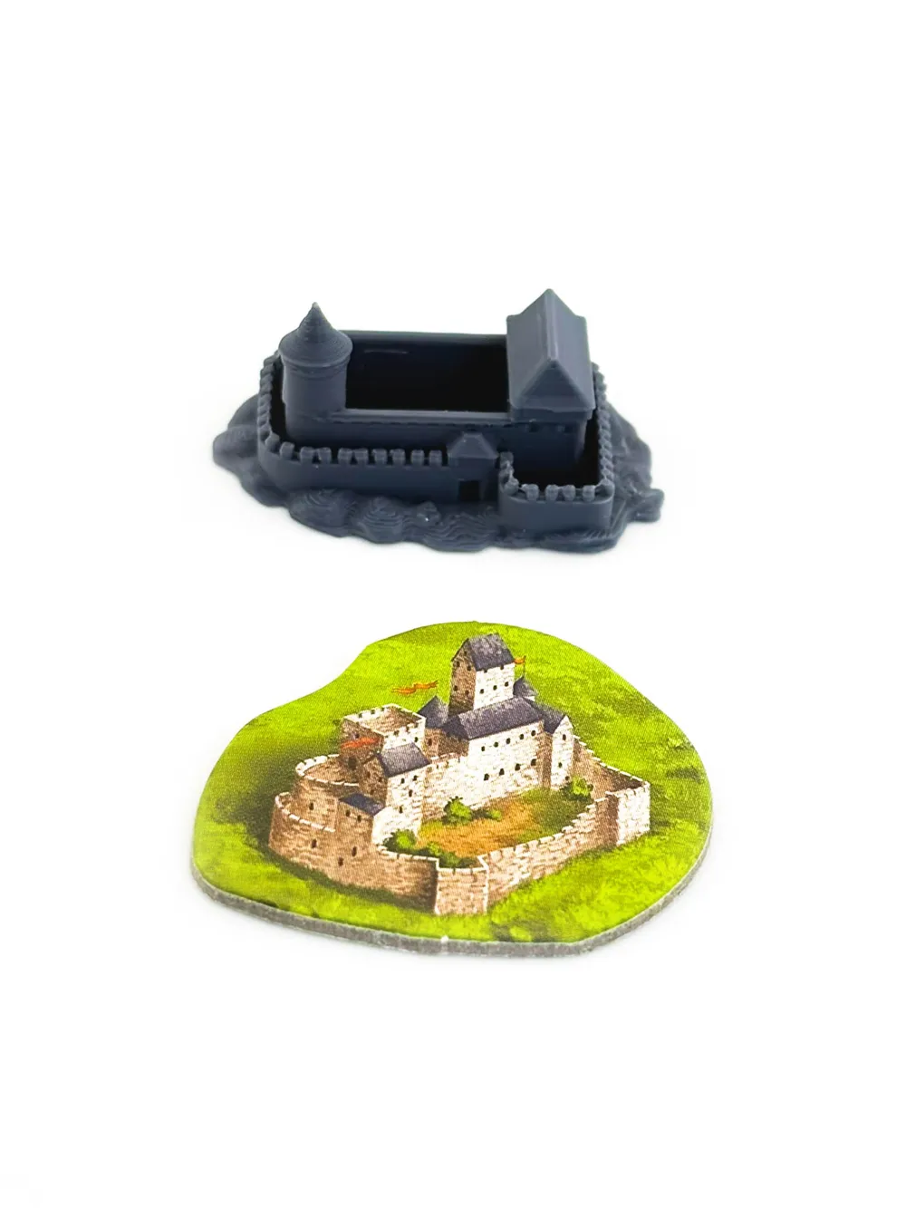 Carcassonne Castle / Expansion 8 - Free 3D Print Model - MakerWorld