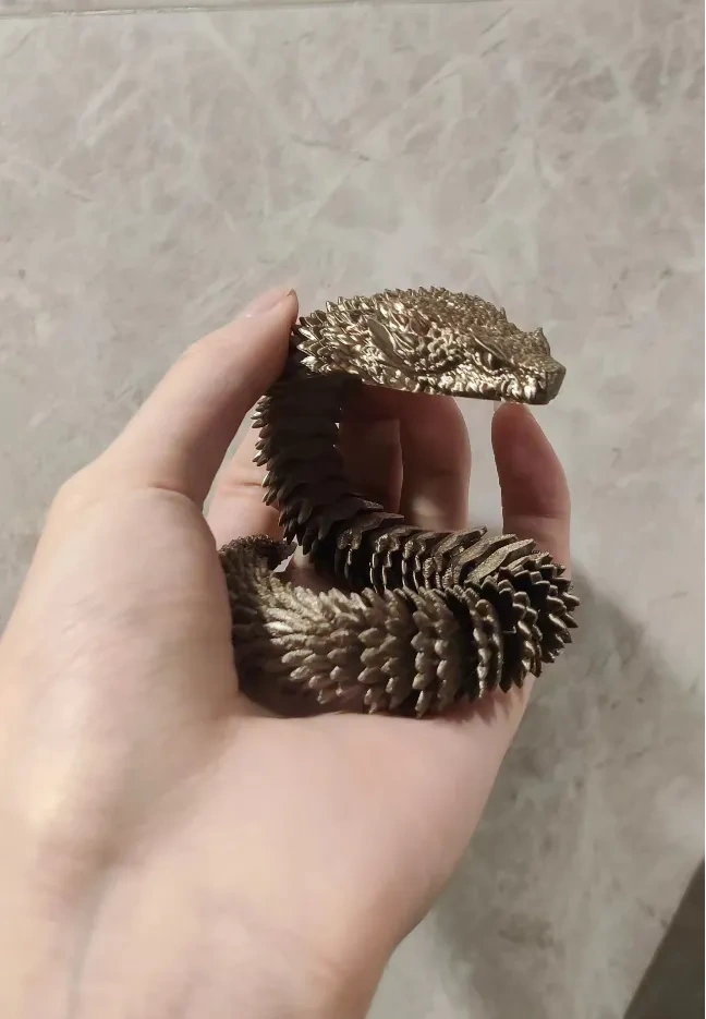 Tengschlange Mini-Version - Schlangenjahr (30cm) von yaju - MakerWorld