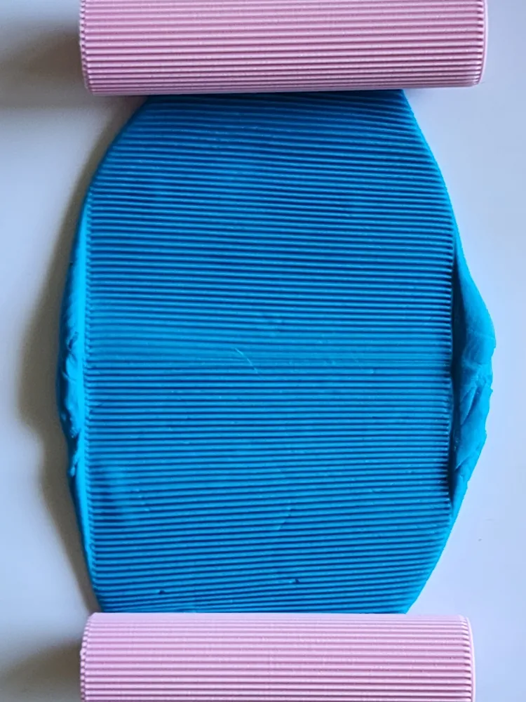 Texture Roller V351 | Vertical Lines - Free 3D Print Model - MakerWorld