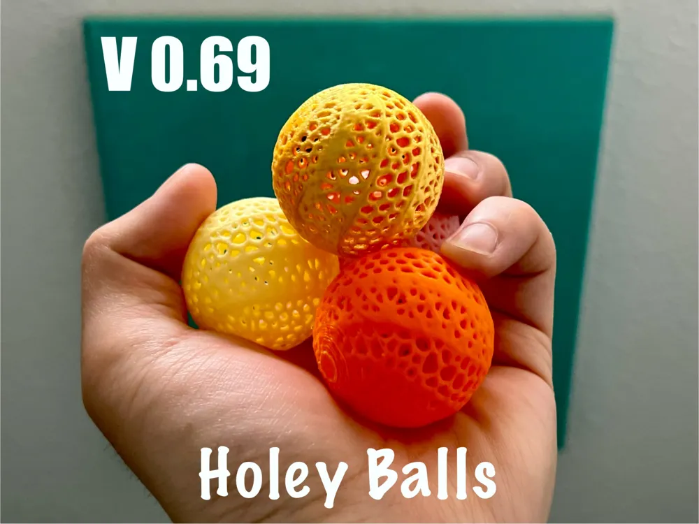 Holey Balls V0.69 by NUKDDD - MakerWorld