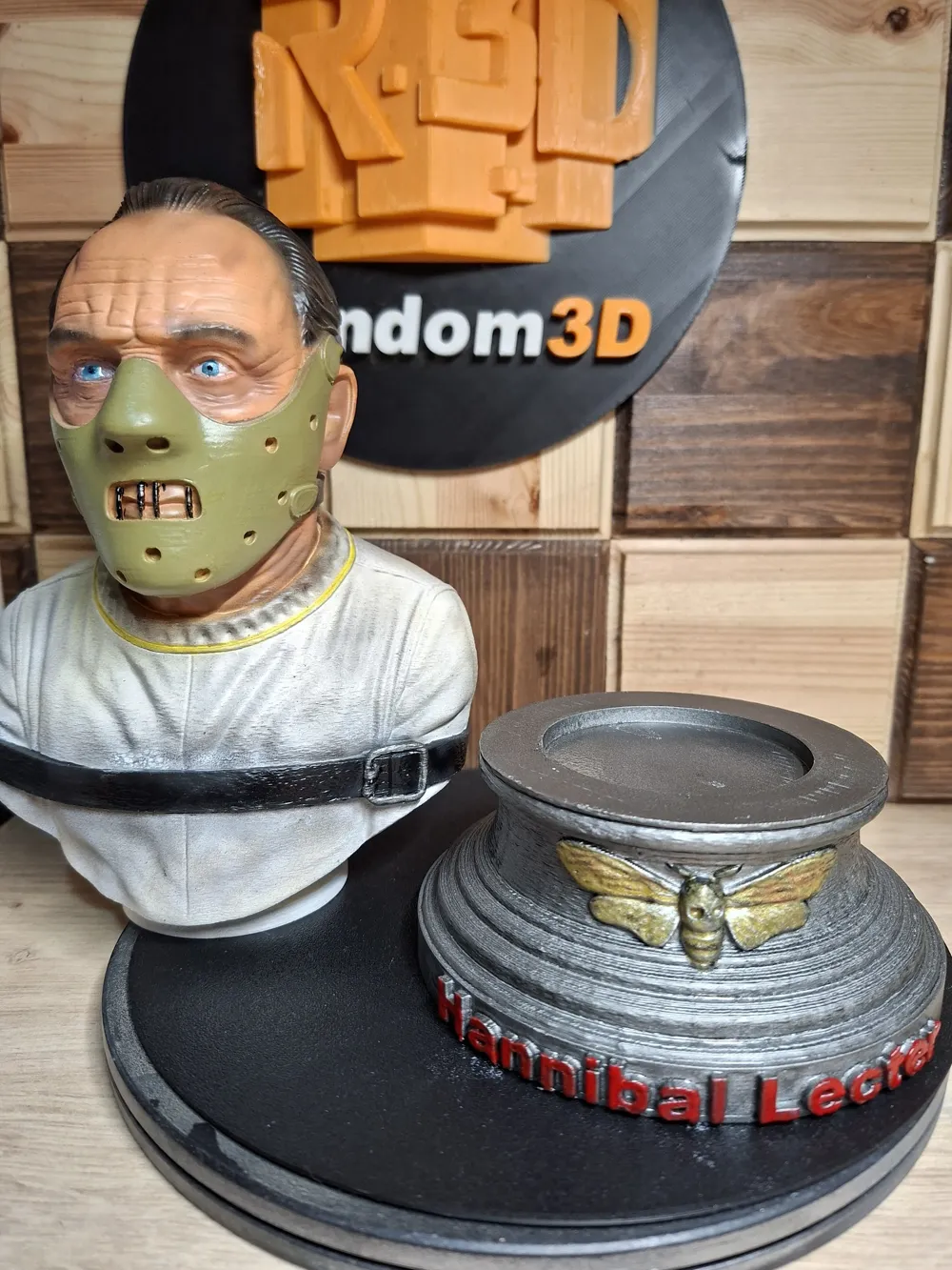 Hannibal Lecter Inspired Bust Collectible - Free 3D Print Model ...