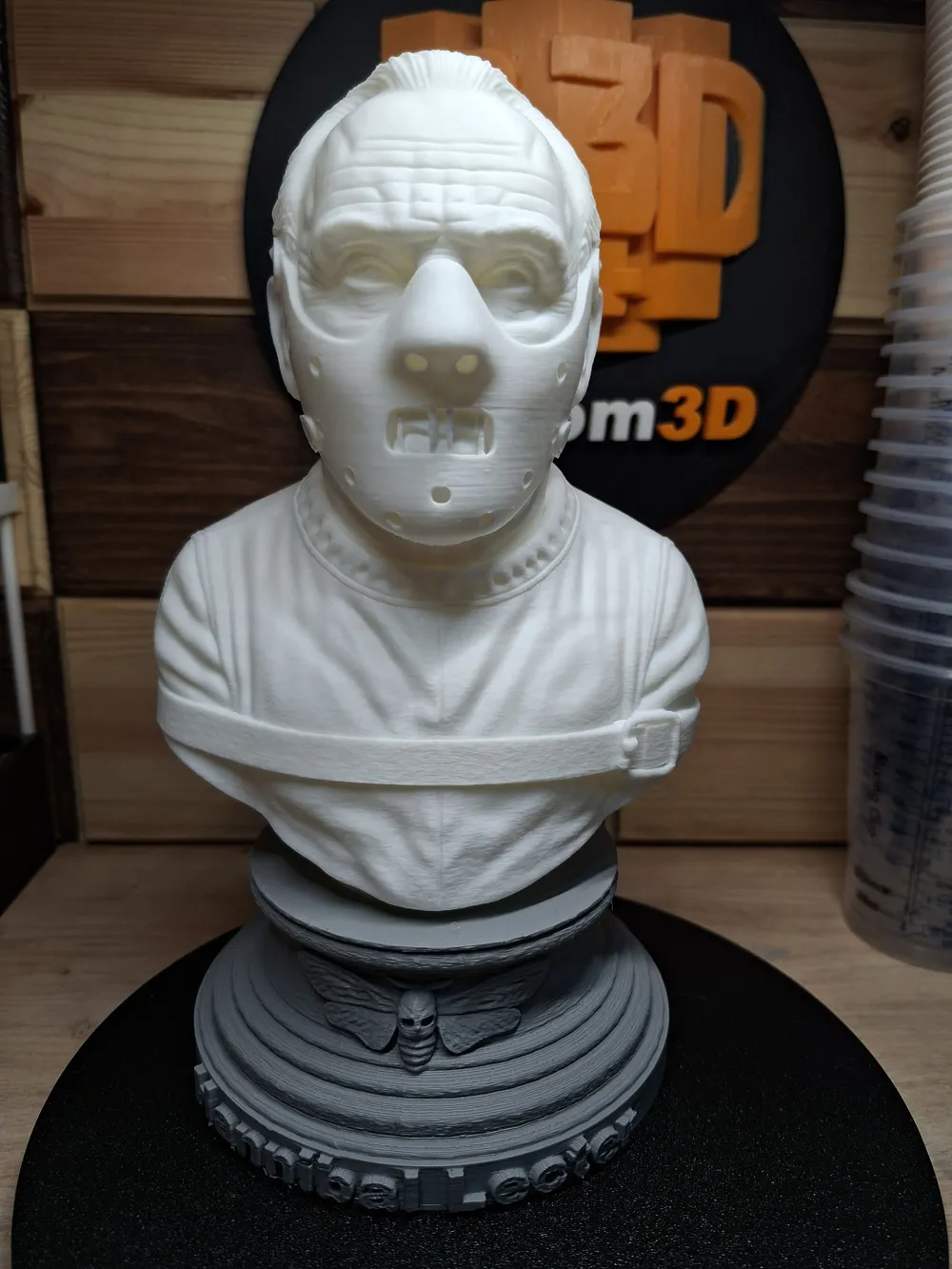 Hannibal Lecter Inspired Bust Collectible - Free 3D Print Model ...