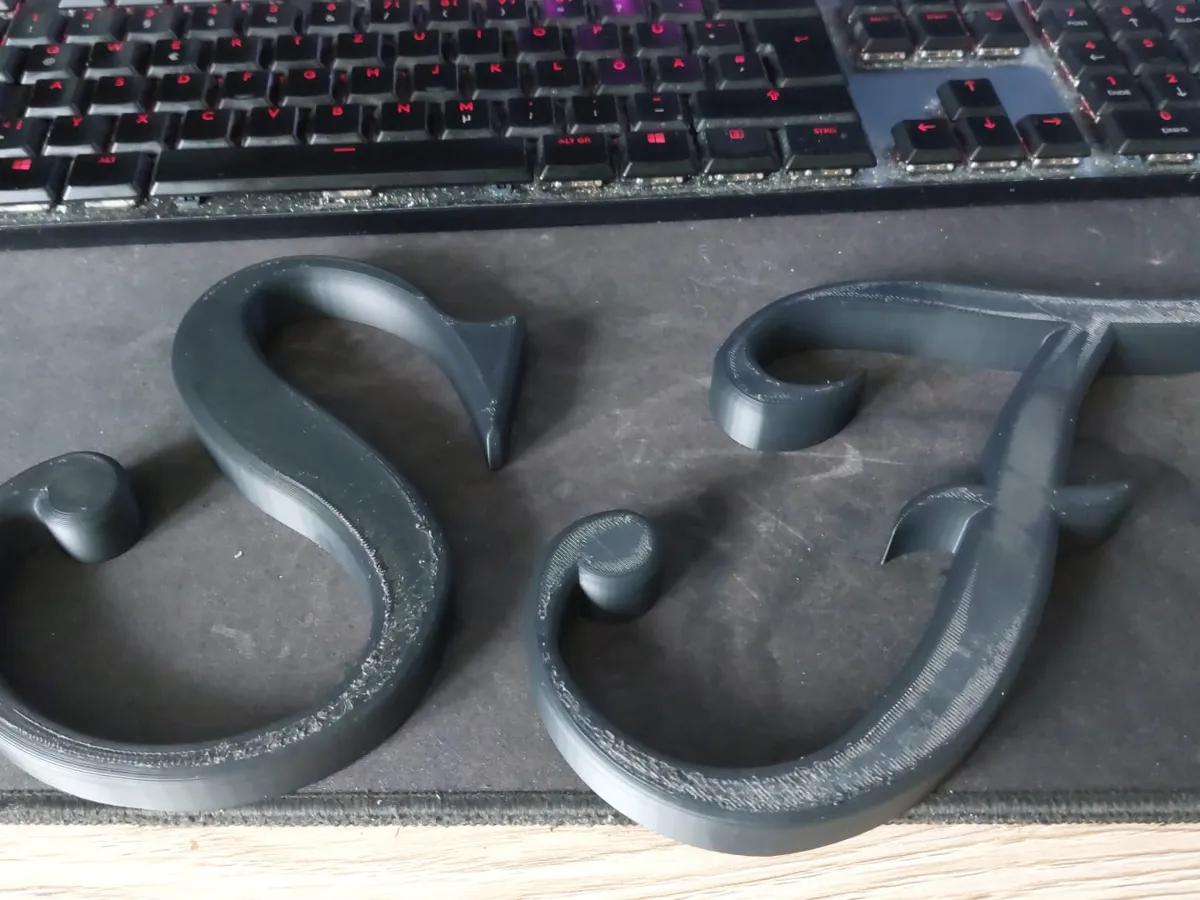 Scuderia Ferrari Letters big Print - Free 3D Print Model - MakerWorld