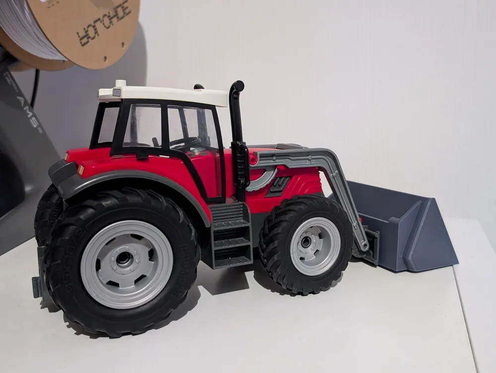 Tractor Shovel, compatible with Playmobil - Free 3D Print Model ...
