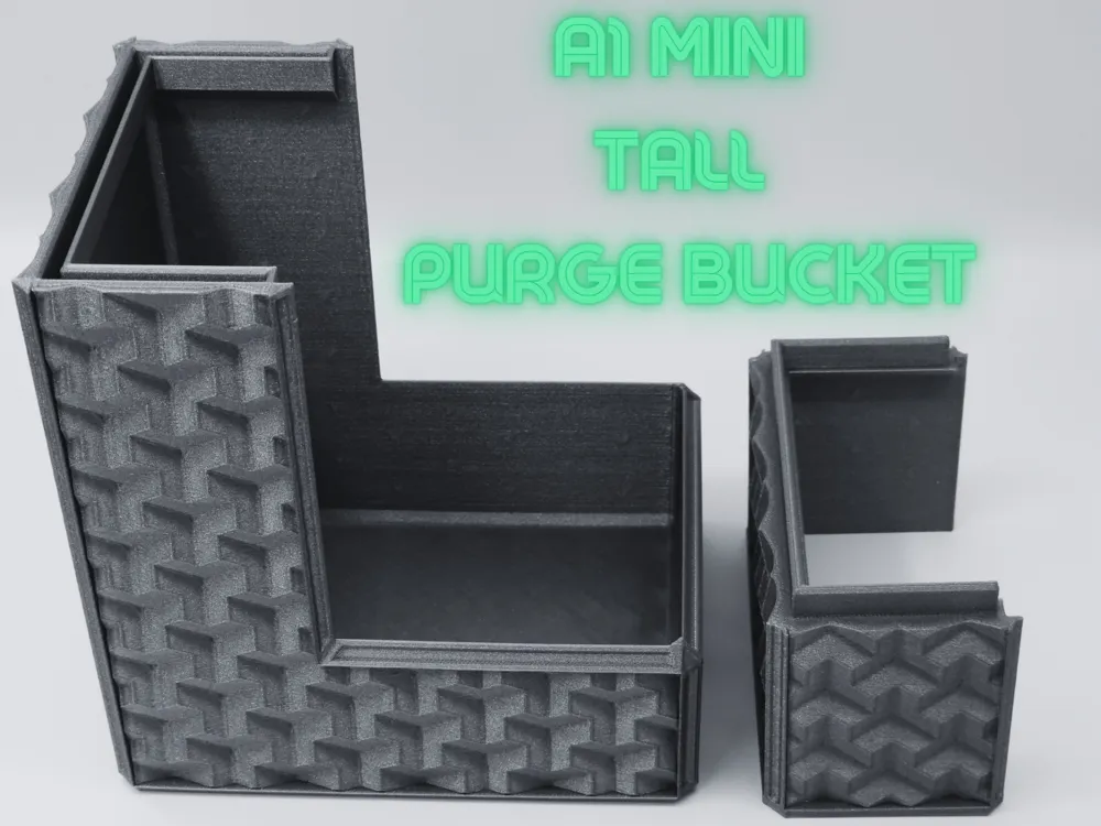 A1 Mini purge bucket ( tall edition) by Kardes.Design - MakerWorld