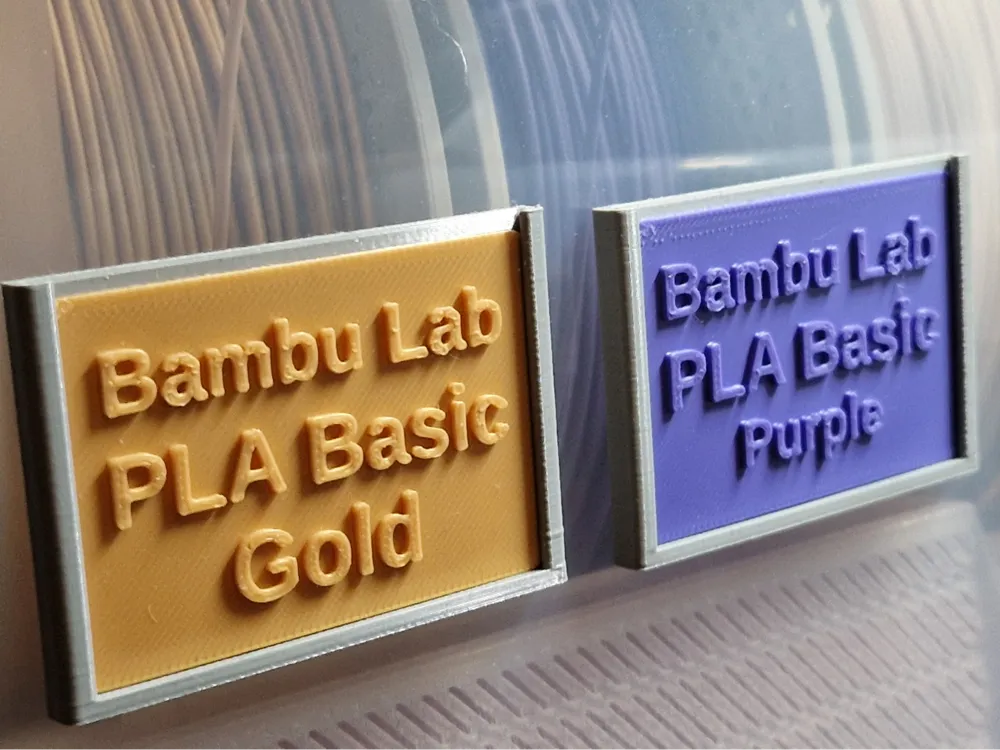 Custom Filament Labels for Dry Box by Jon MakerWorld: Download Free 3D ...