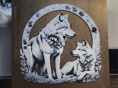 BLOPS 6 - To the Wolves Emblem Keychain by wazarmoto - MakerWorld