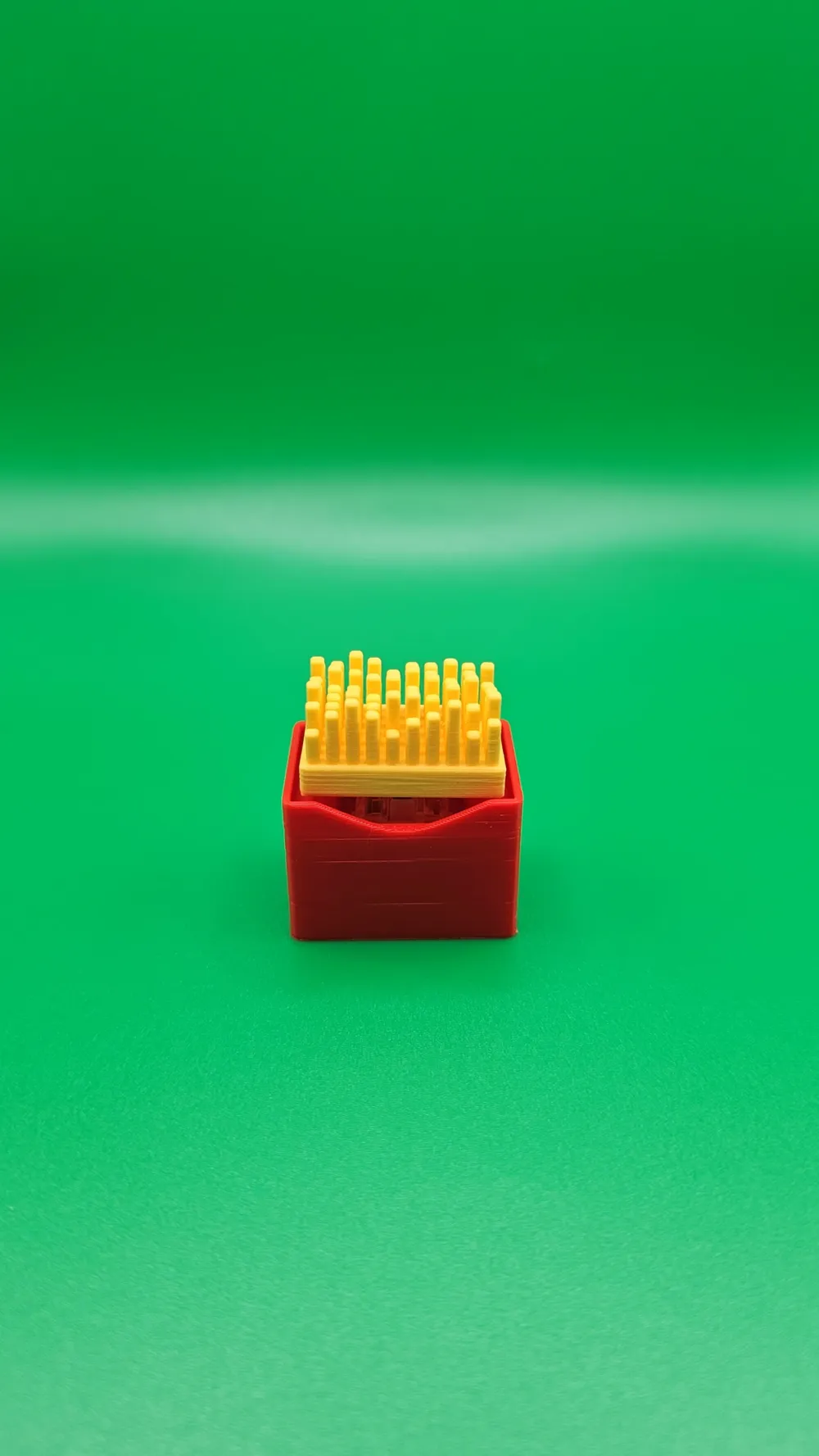 French Fries Fidget Clicker - Toy & Keychain - Free 3D Print Model ...