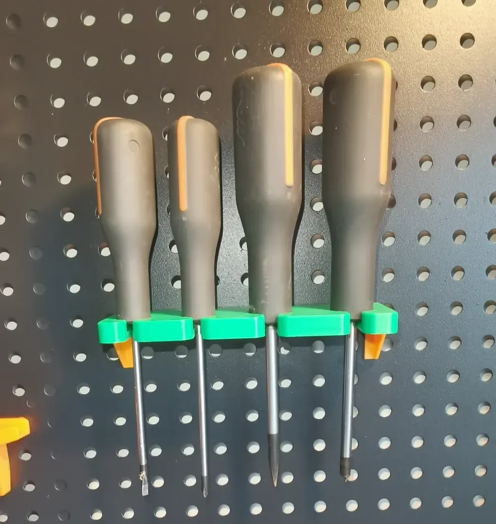 Xiaomi screwdriver pegboard storage rack by fredy - MakerWorld