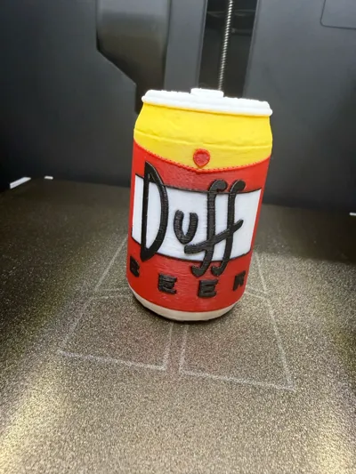 duff beer can by Fatalchaos25 - MakerWorld