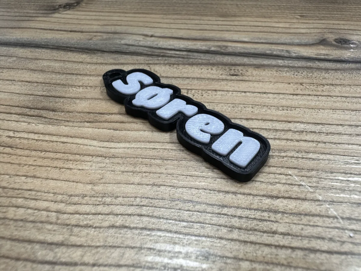 Nordic Name Tag Maker | 100 Fonts | Accents - Free 3D Print Model ...