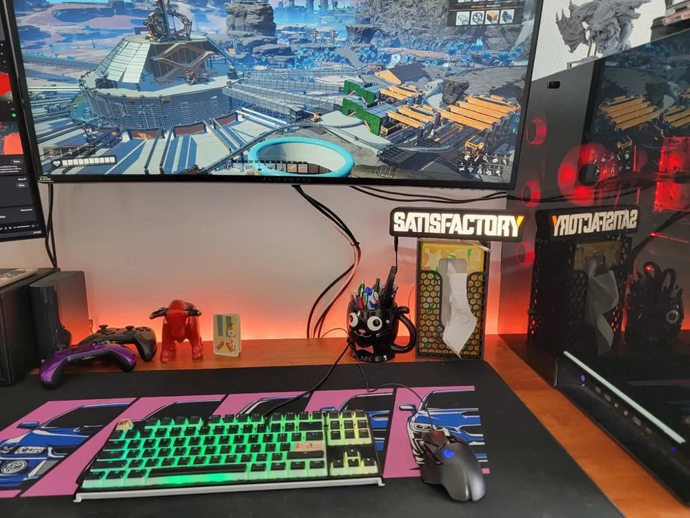 Satisfactory Logo Light Box by tworiginal - MakerWorld