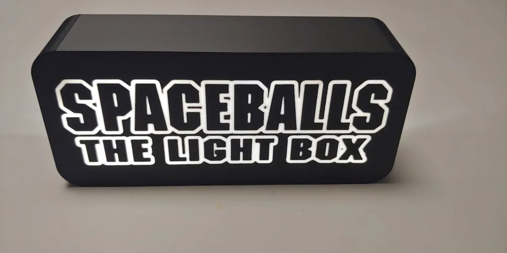 SPACEBALLS The Light Box Mini by PedroIsAwesome MakerWorld: Download ...