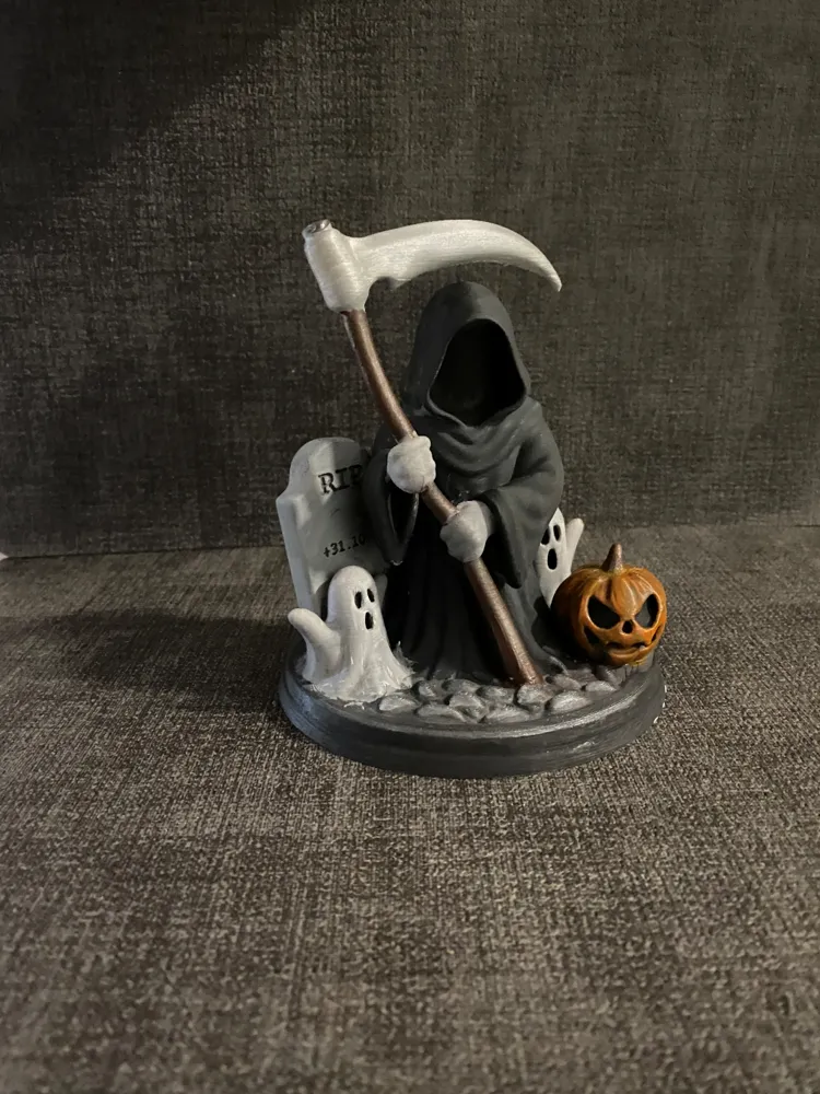 Grim Reaper Halloween Diorama by Pedderick Designs MakerWorld: Download ...
