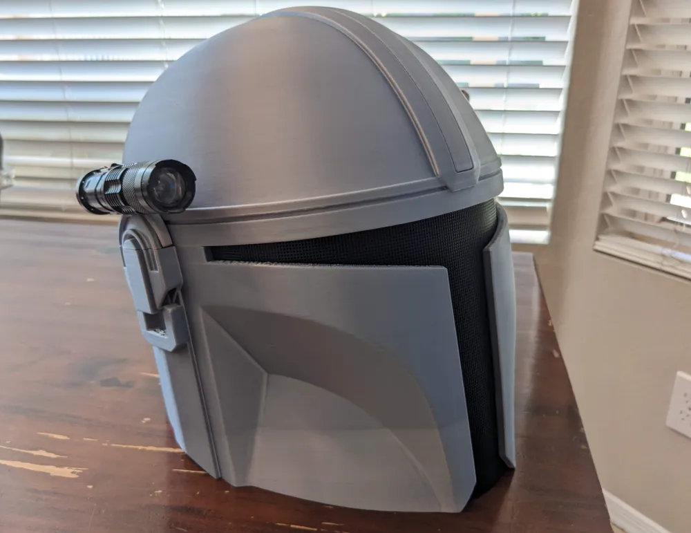 XXL Mandalorian helmet big head edition w/extras! Remixed by Just say ...