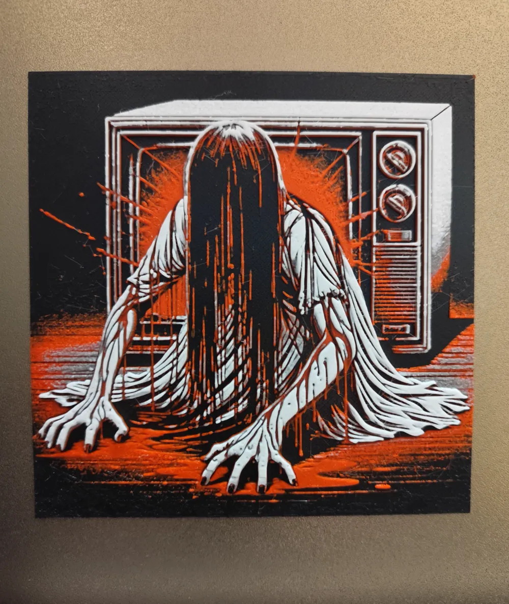 The Ring - Horror - HueForge by Luc3D - MakerWorld