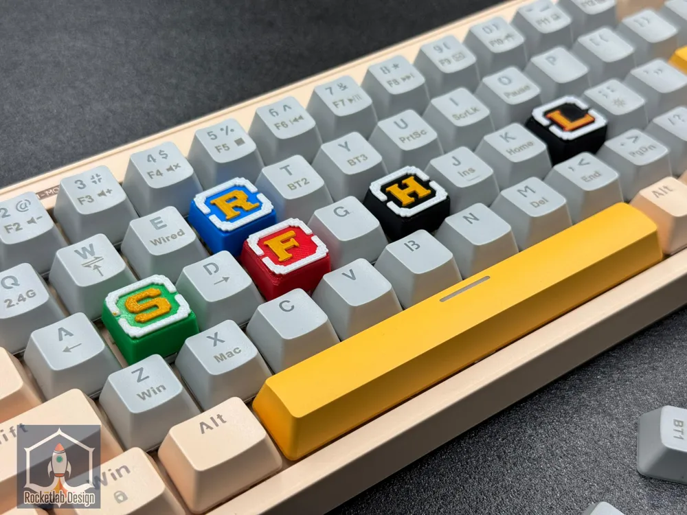 Metal Slug-Inspired Mechanical Keycap Fidget by Rocketlab Design ...