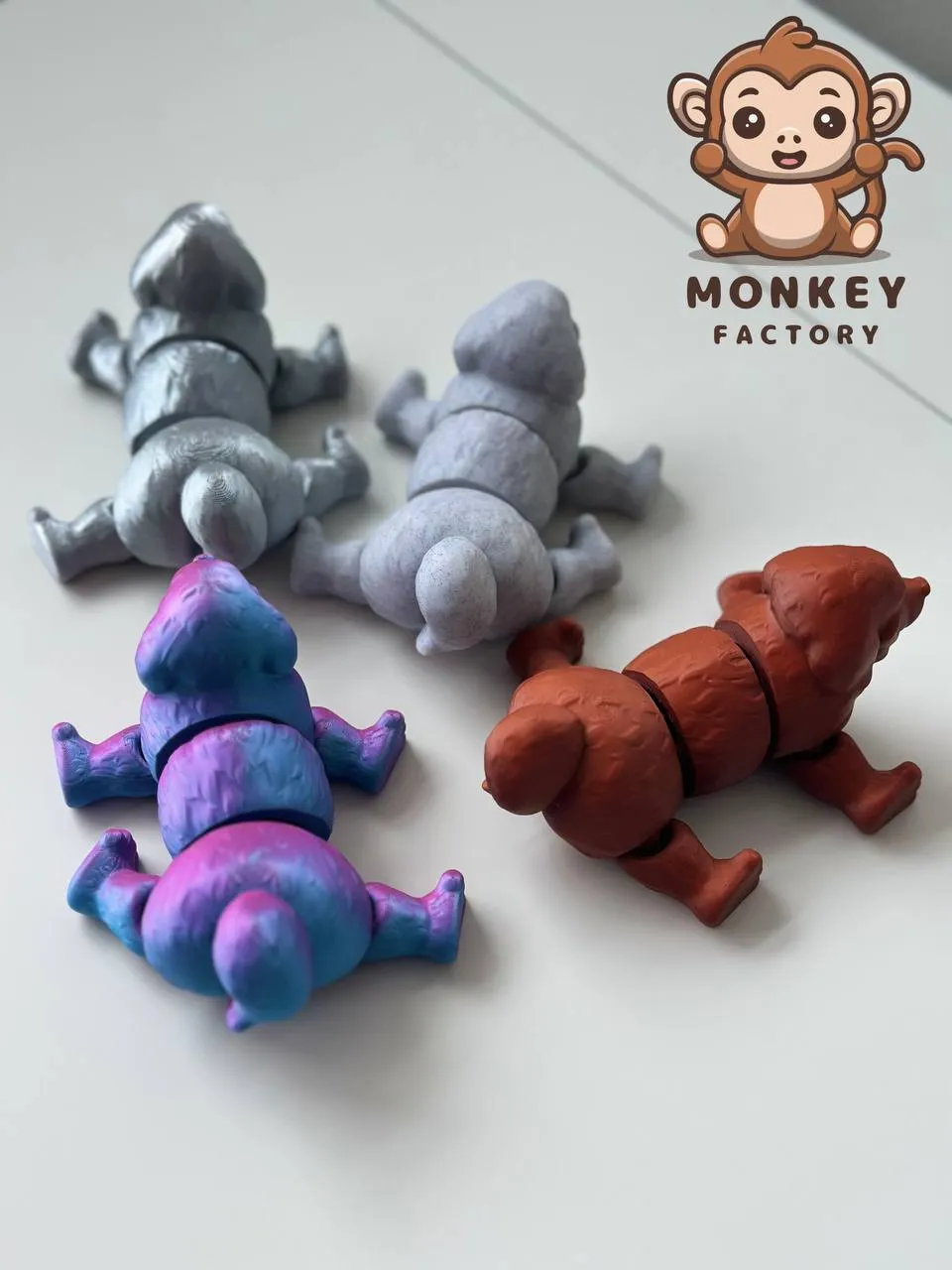 Cute Articulated Dog – Moving 3D Printed Dog Toy by MonkeyFactory ...