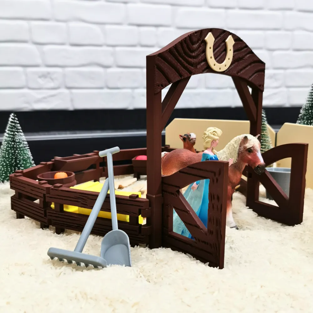 Animal feed Trough miniature by Thomas - MakerWorld