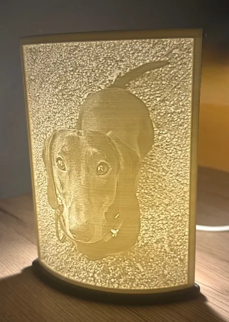 Lithophane Stand Ikea Kapplake / Portrait Format - Free 3D Print Model ...