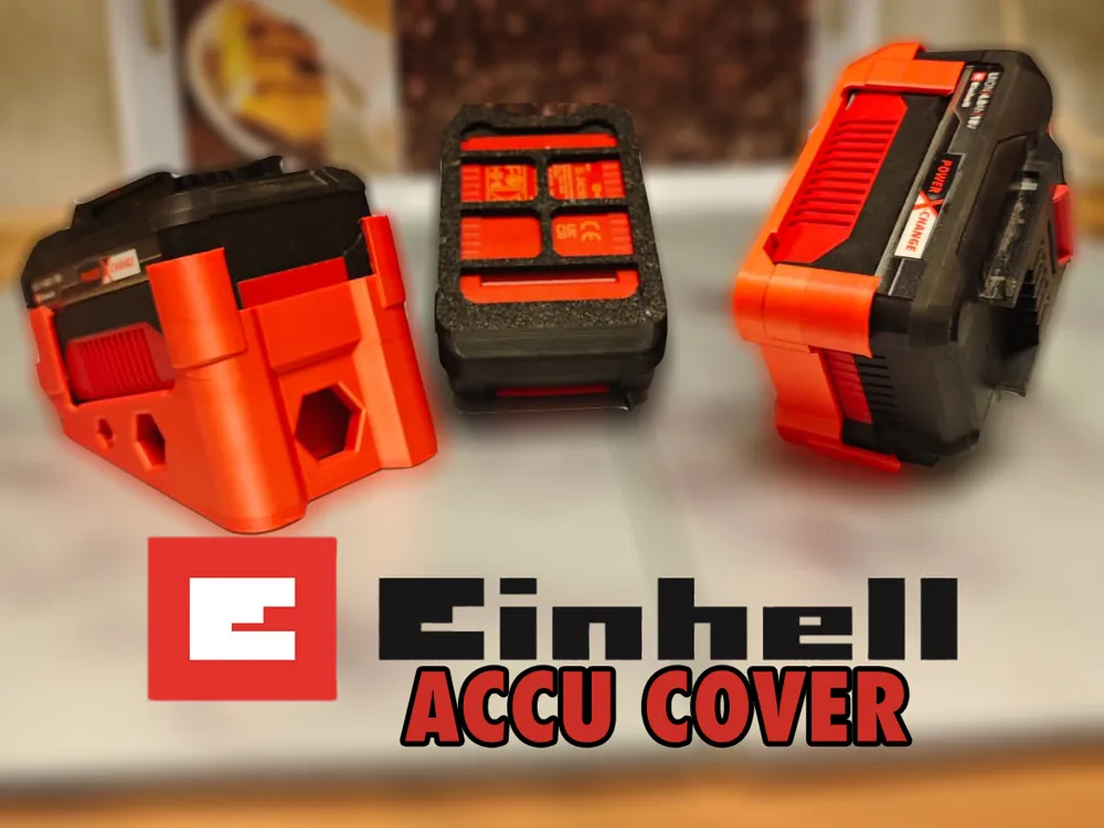 Einhell Accu Cover plus Angle Grinder Stand Cover - Free 3D Print Model ...