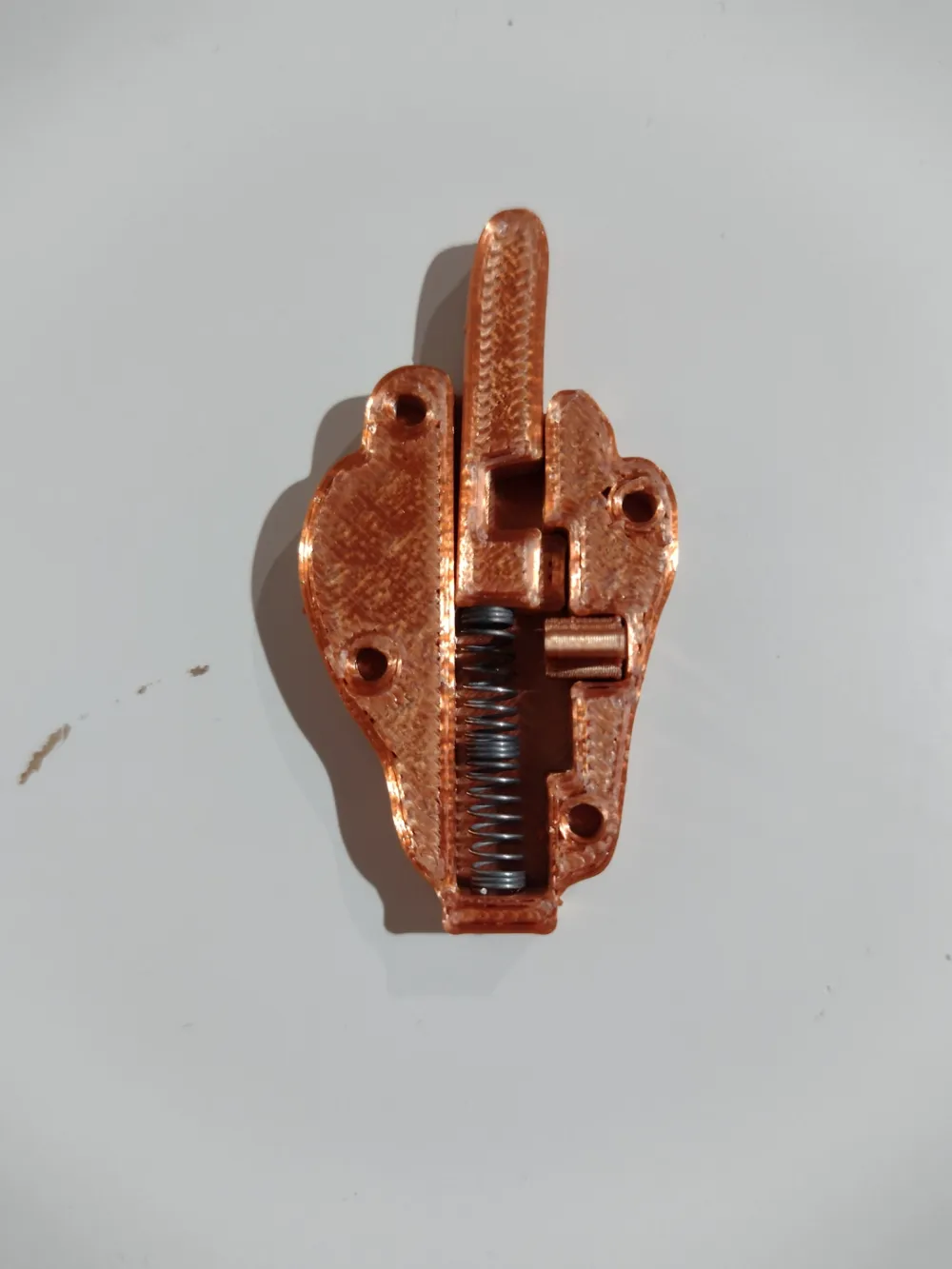 Springloaded Middlefinger Fidget Toy by Capspam3D - MakerWorld