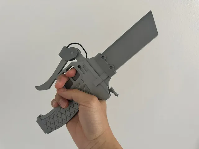 Attack on Titan Extendable Sword by DesmO MakerWorld: Download Free 3D ...