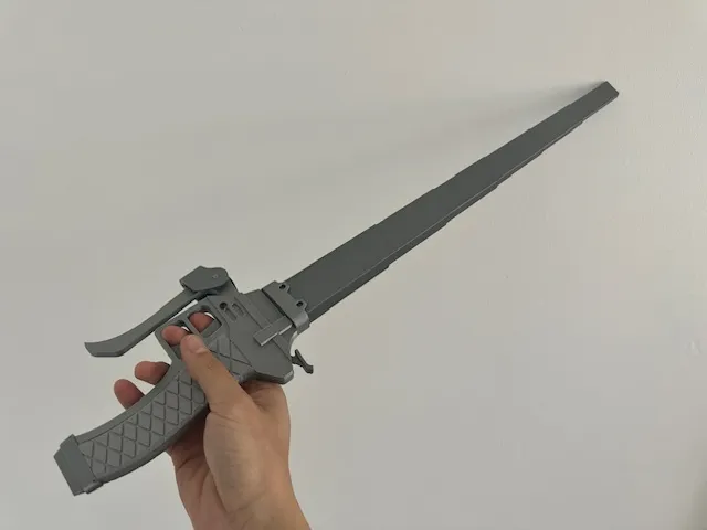 Attack on Titan Extendable Sword by DesmO MakerWorld: Download Free 3D ...