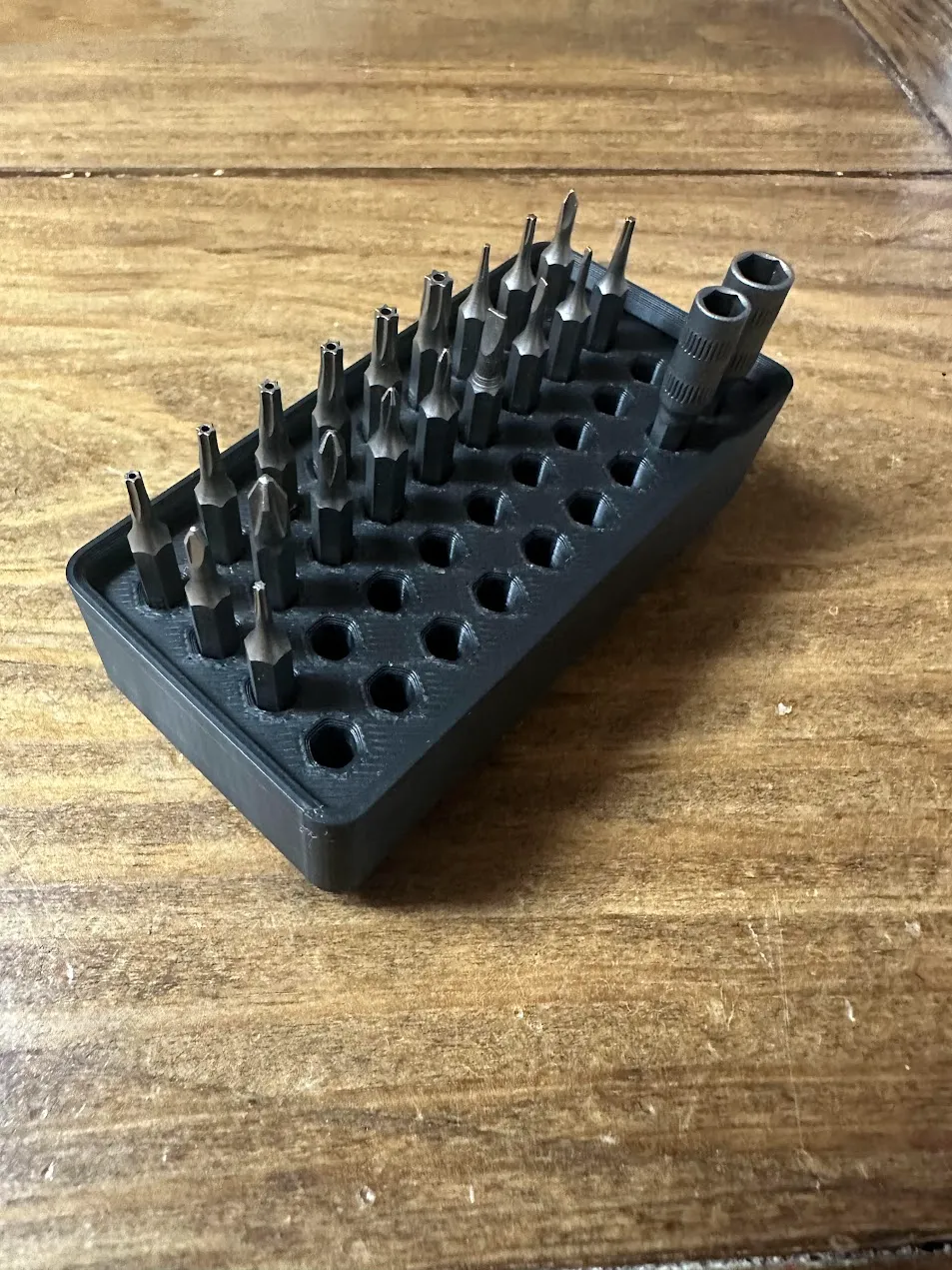 Gridfinity - 5/32 Hex Precision Bit Storage by wupinstick MakerWorld: Download Free 3D Models