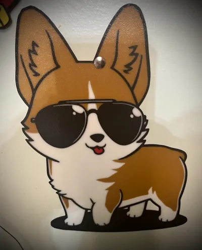 Super Cool Corgi by WagZPrintZ - MakerWorld