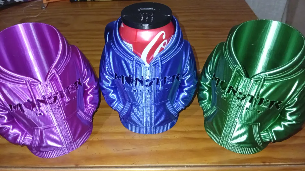 MONSTER ENERGY CAN HOLDER - Free 3D Print Model - MakerWorld