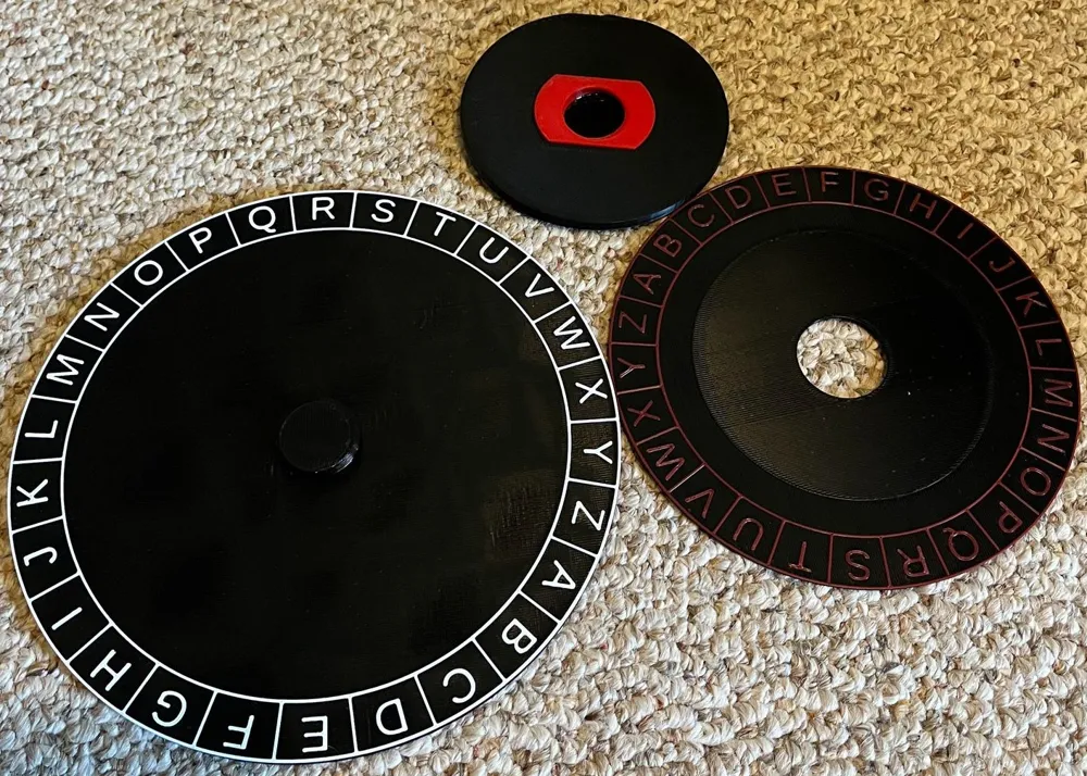 Decoder Wheel Remixed by revelescapes - MakerWorld