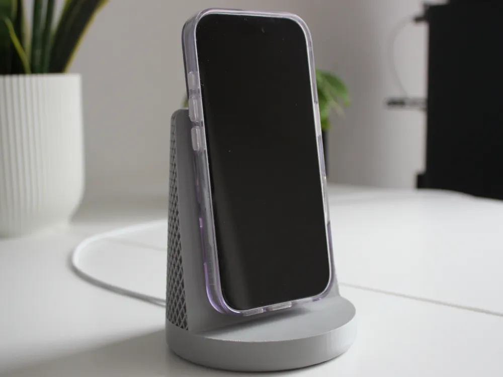 iPhone MagSafe Charging Stand (large), HomePod by Cube14 MakerWorld ...