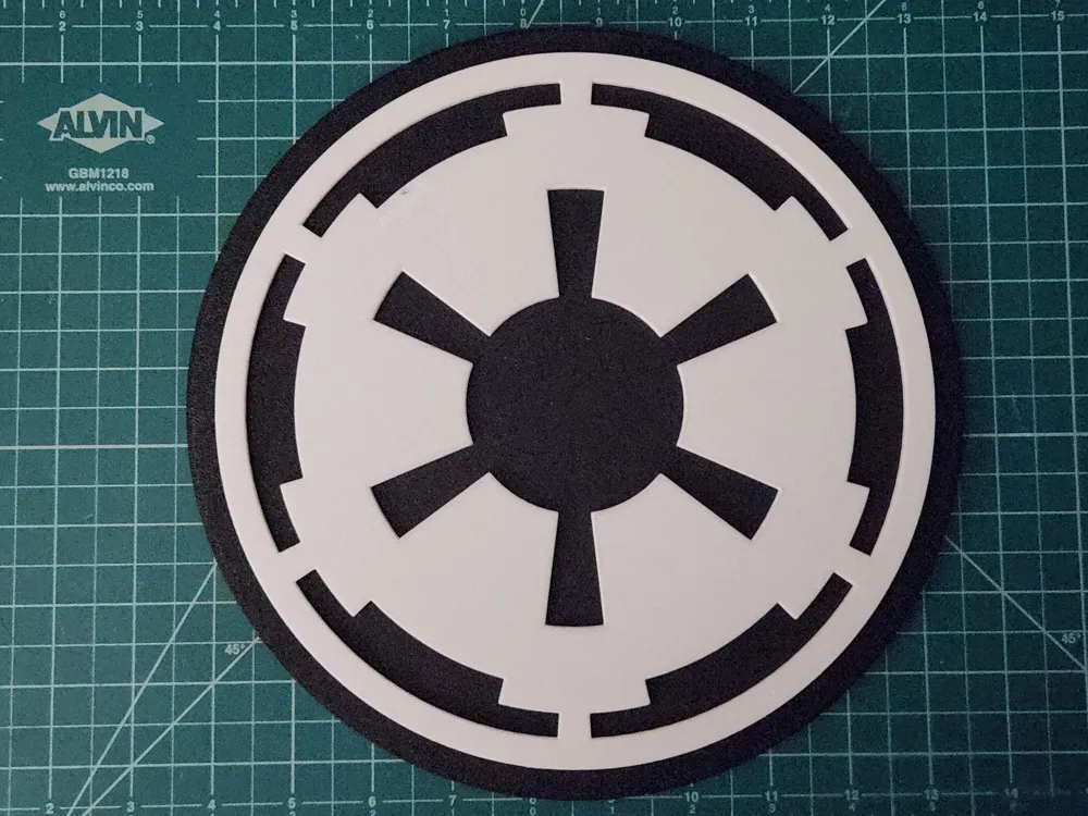 Star Wars Imperial Crest | Emblem Plaque - Free 3D Print Model - MakerWorld