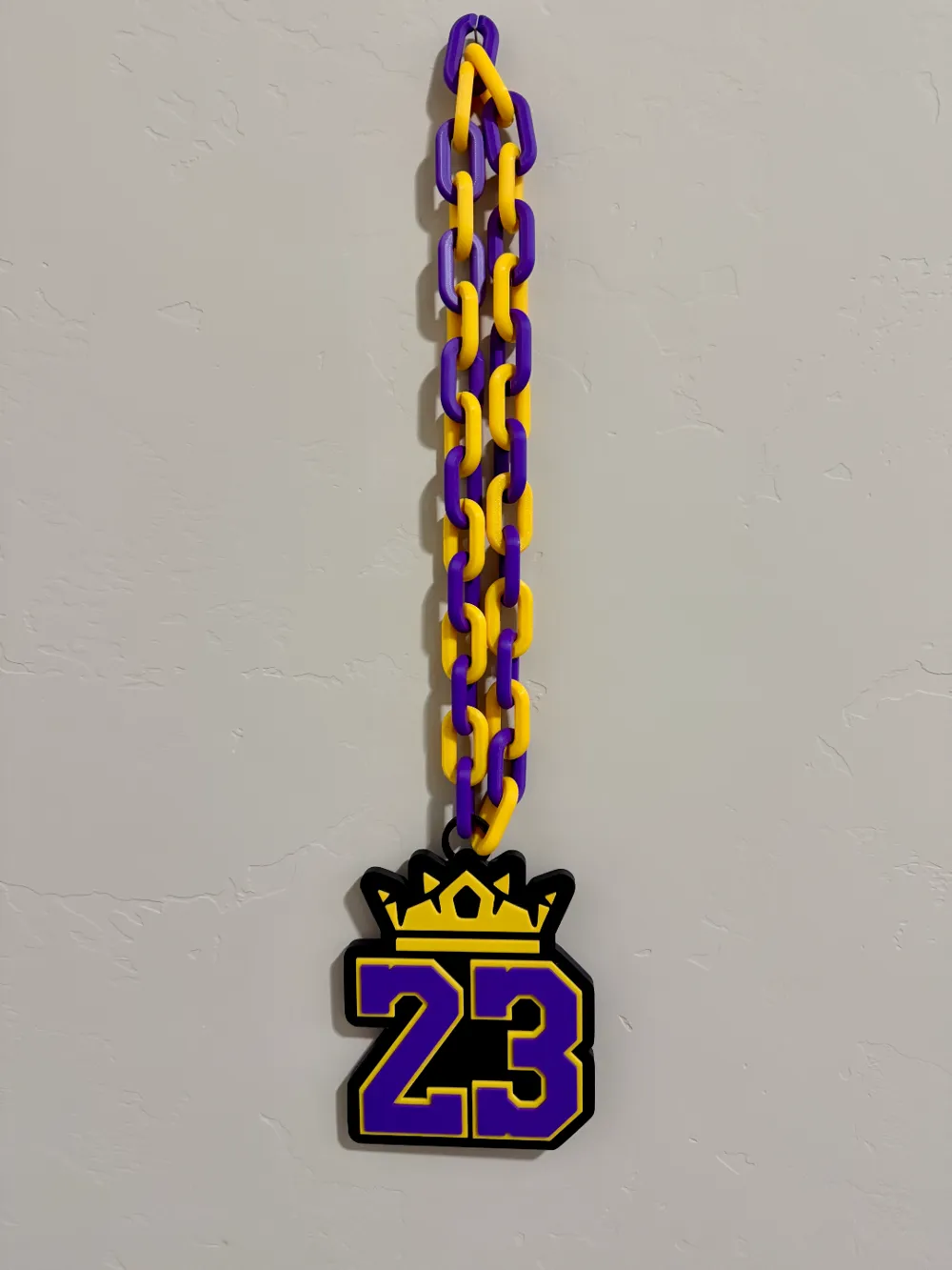 King Lebron James logo chain/sign by CTK 3D Printing - MakerWorld